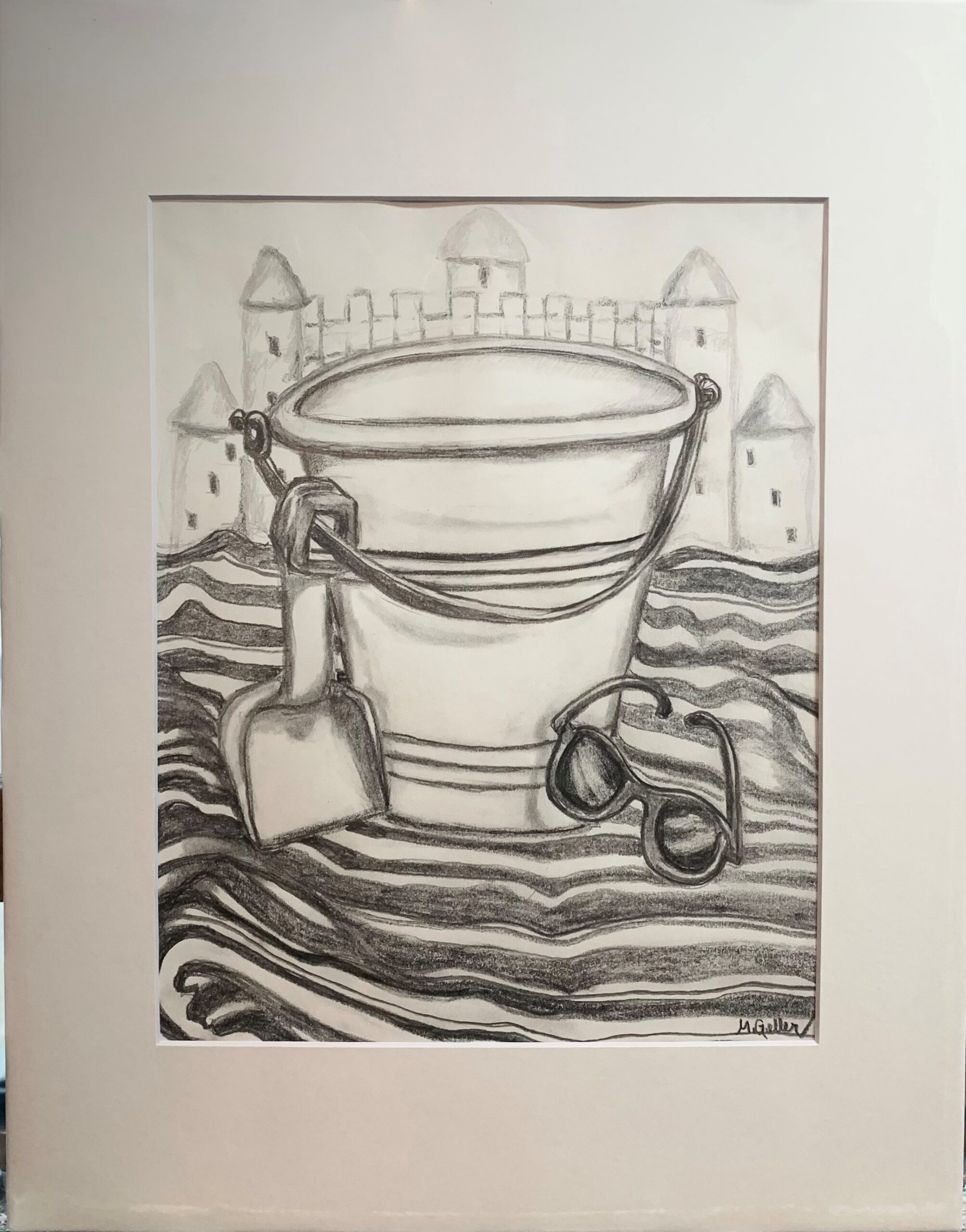 Class - Pencil Still Life Drawing - Beach Bucket with Michele ...