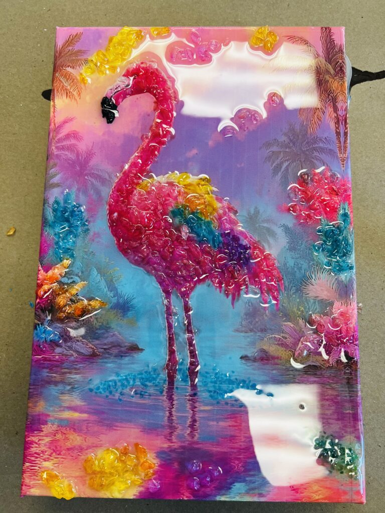 Class: Flamingo Embellishment with Stacey - Pineapple Picasso